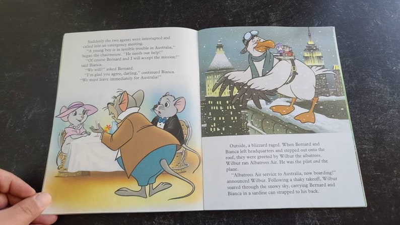 Walt Disney's Rescuers Down Under - Etsy