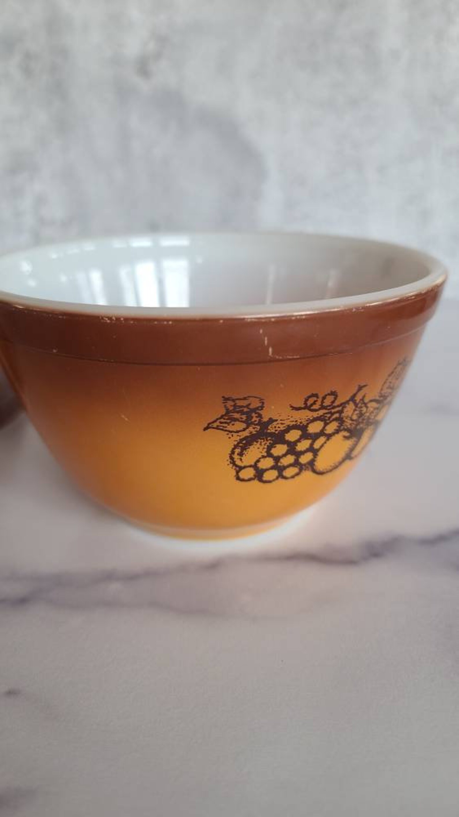 Pyrex Fruit Themed Mixing Bowls Set of 2 - Etsy