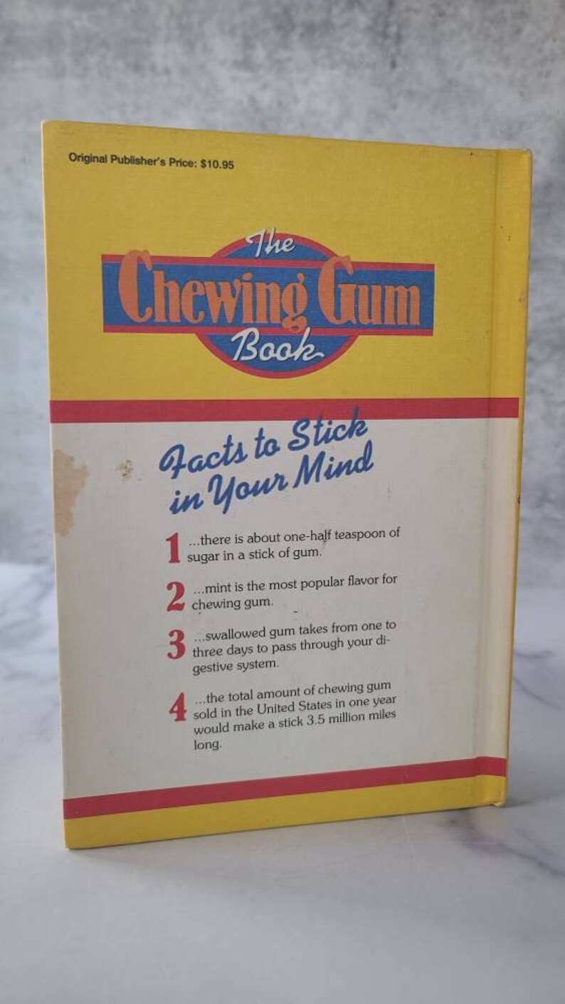 The Chewing Gum Book - Etsy