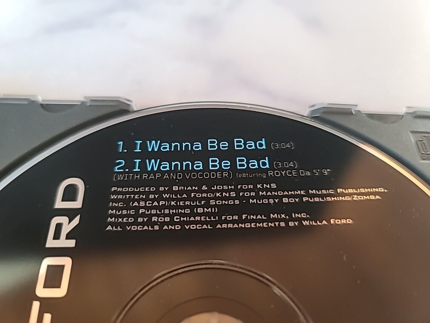 I Wanna Be Bad by Willa Ford CD - Etsy
