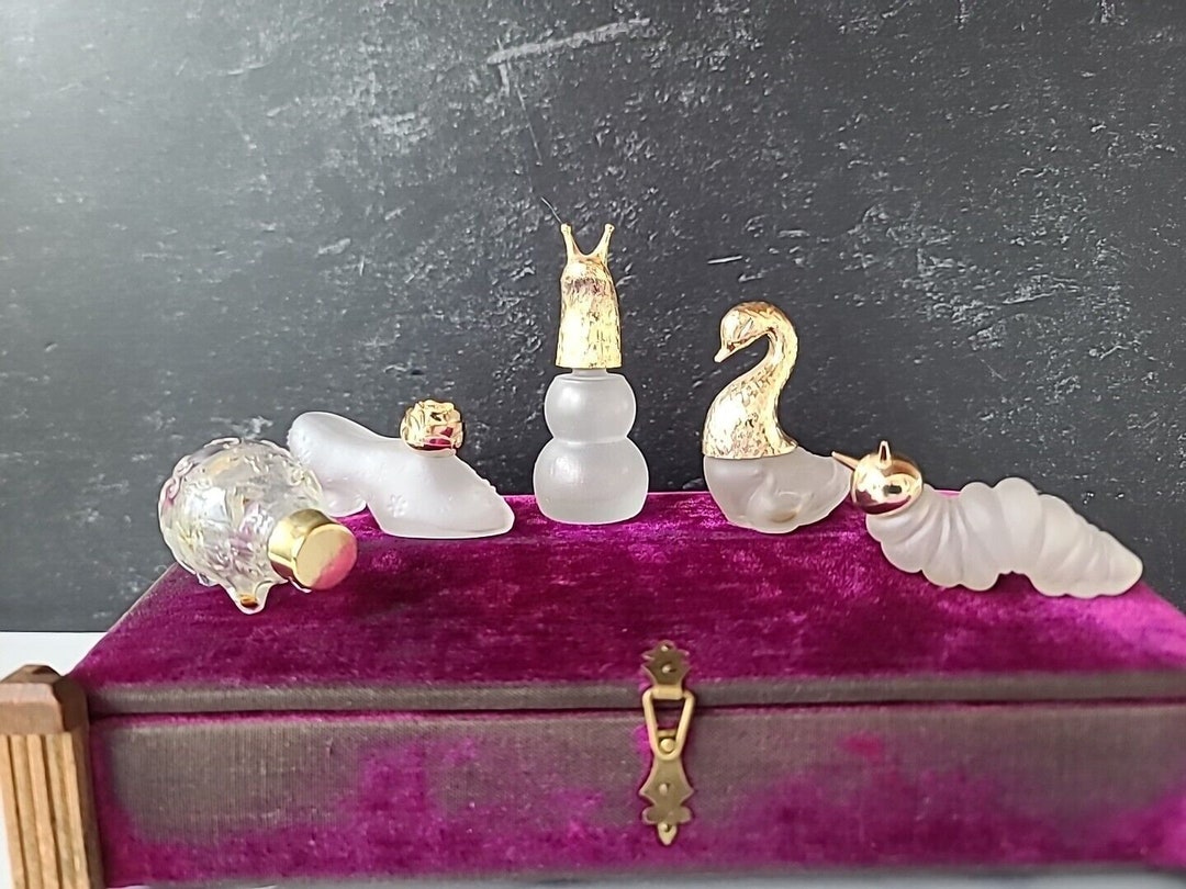 Vintage Empty Animal Shaped Perfume Bottle Lot - Etsy