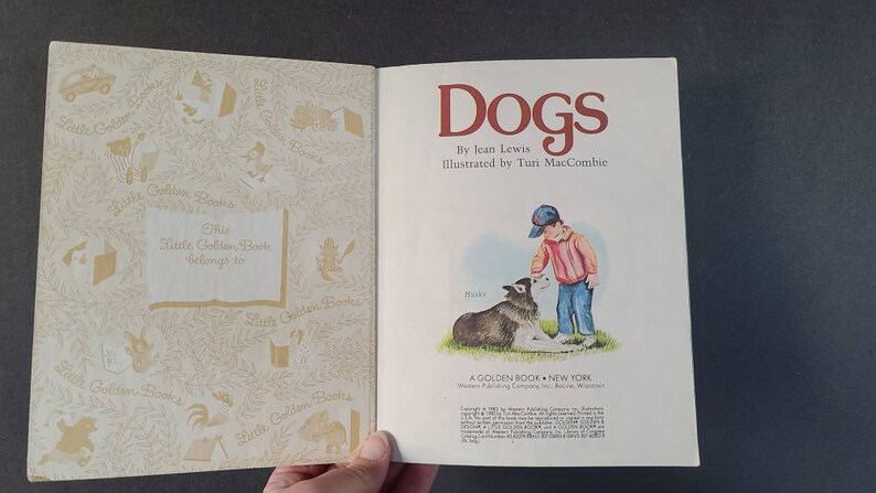 Dogs A Little Golden Book - Etsy