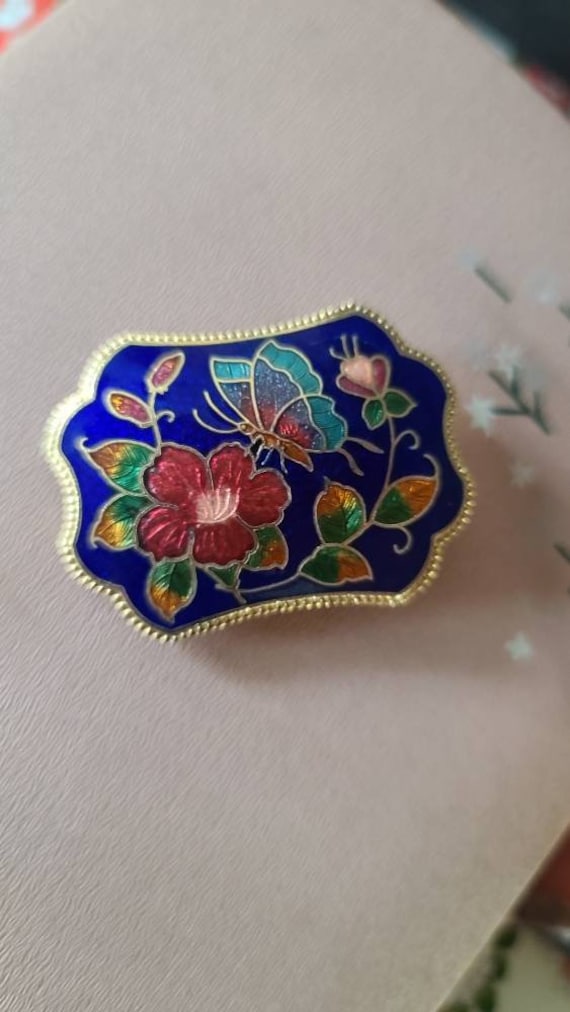 Cloisonne Bolo Scarf Clip - Etsy