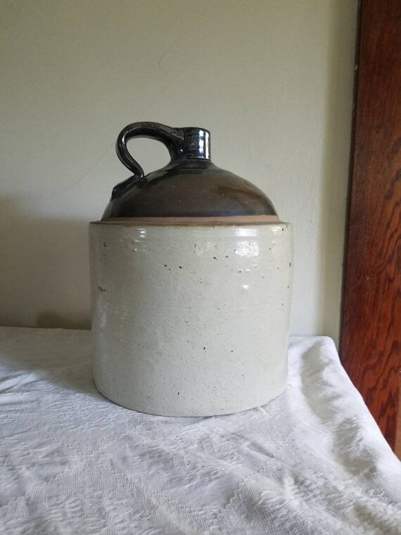 Heavy Large Vintage Whiskey Jug Vintage Rustic Decor - Etsy