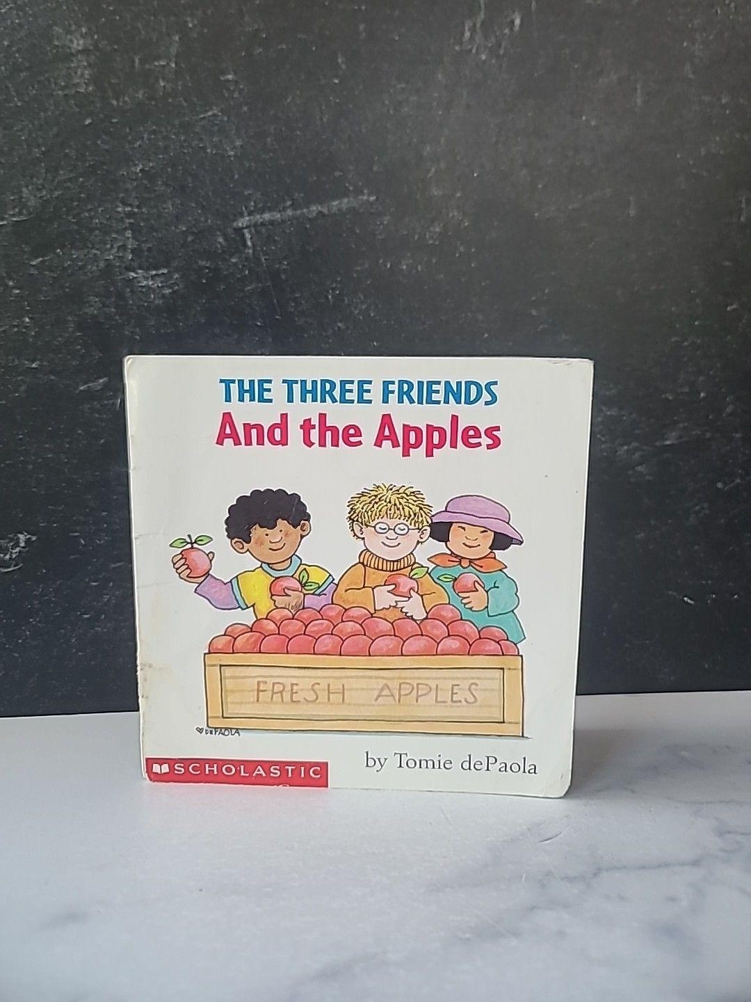 The Three Friends and the Apples by Tomie Depaola Paperback - Etsy