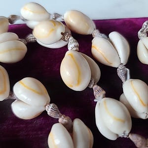 Shell Beaded Necklace Vintage - Etsy
