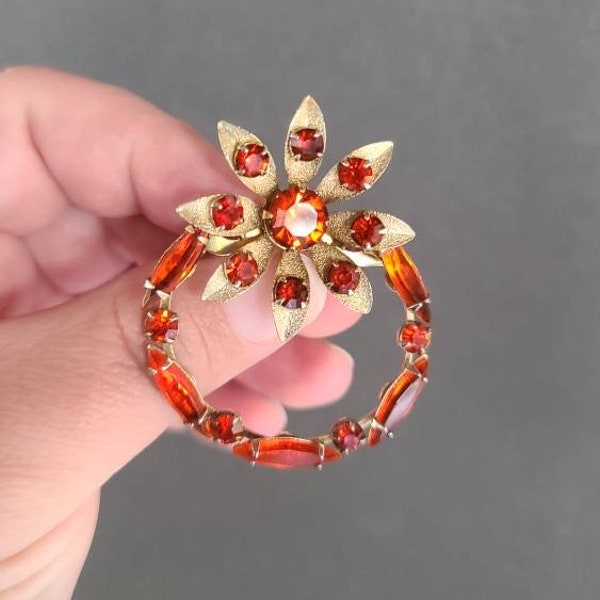 Orange Rhinestone - Etsy