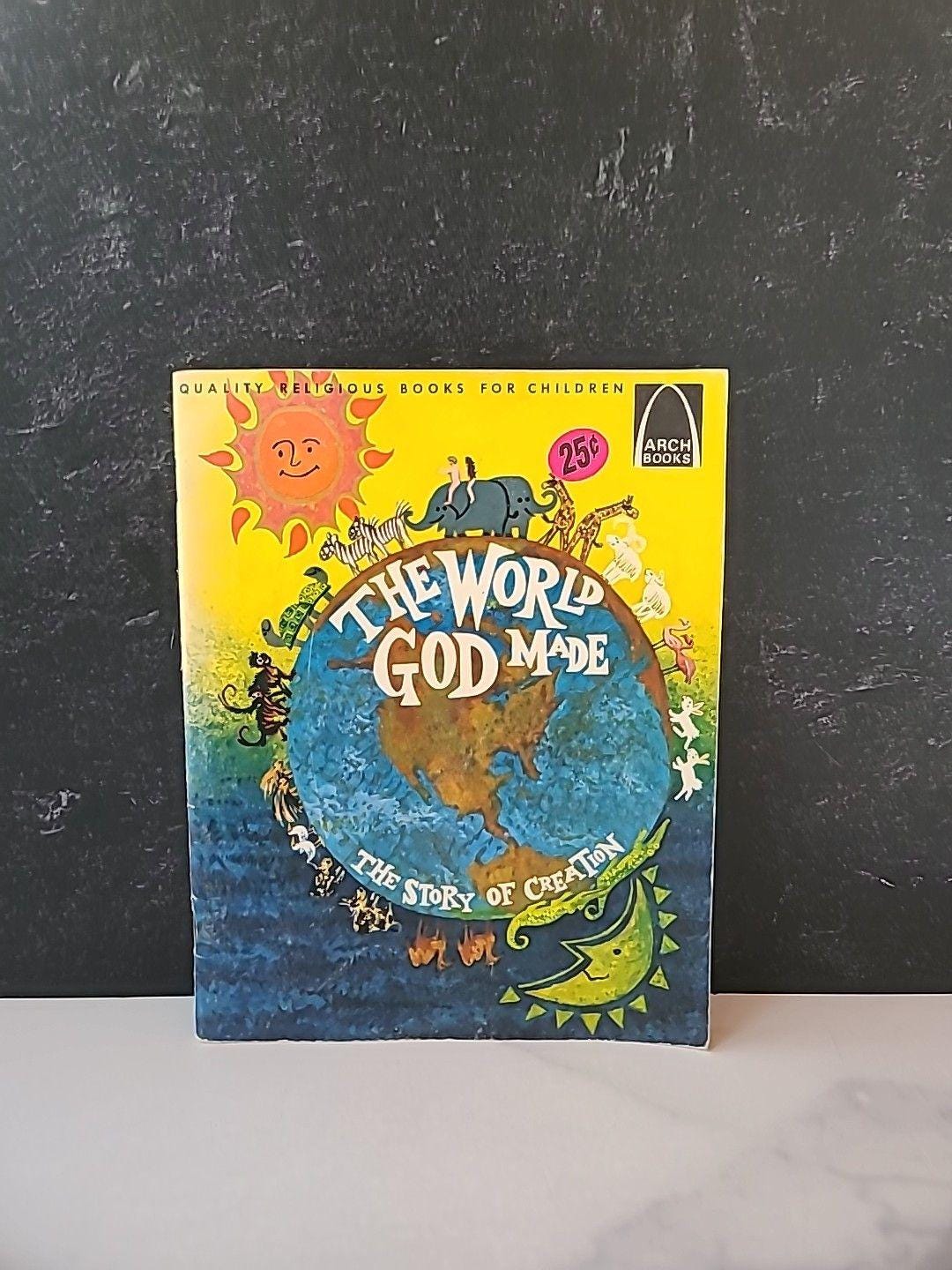 The World God Made the Story If Creation - Etsy