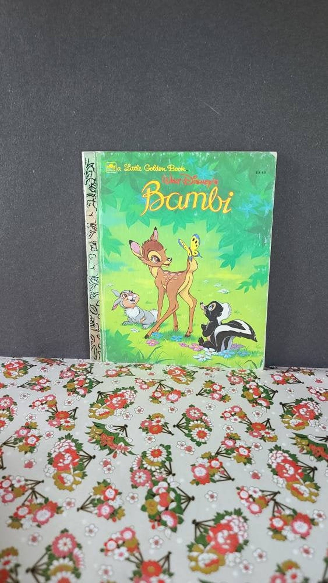 Walt Disneys Bambi A Little Golden Book Etsy