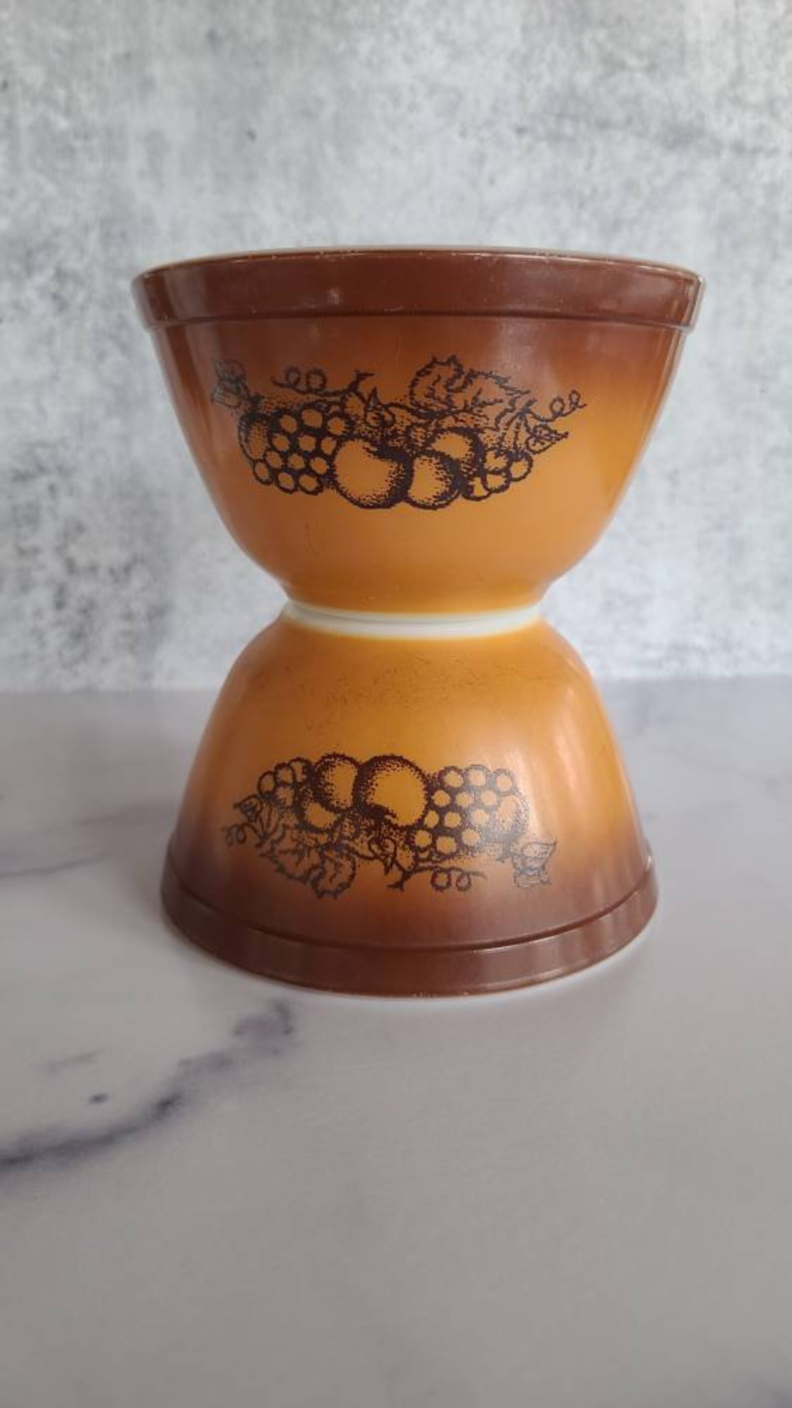 Pyrex Fruit Themed Mixing Bowls Set of 2 - Etsy