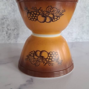 Pyrex Fruit Themed Mixing Bowls, Set of 2 - Etsy