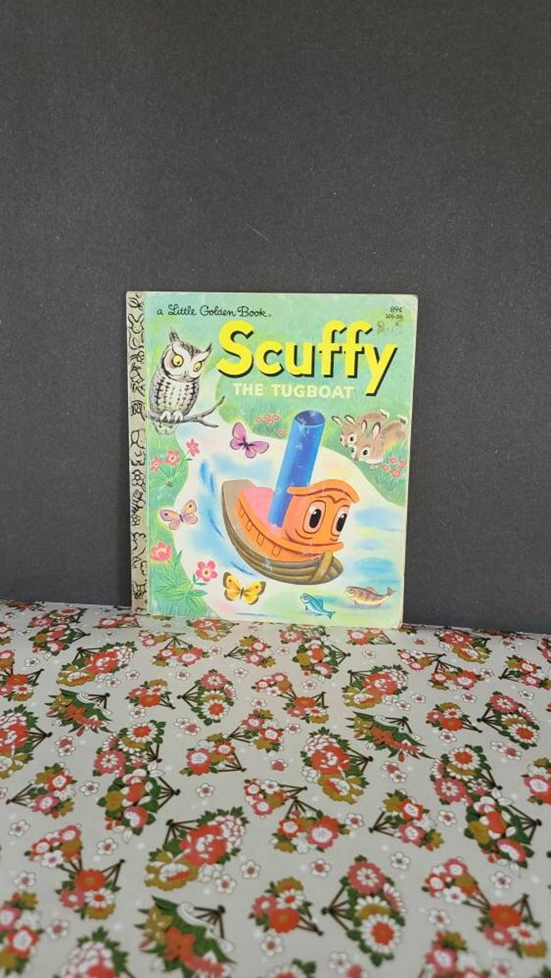 Scuffy the Tugboat, A Little Golden Book - Etsy