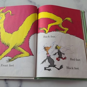 Vintage Dr. Seuss 'the Foot Book' - 1993 Edition - Etsy