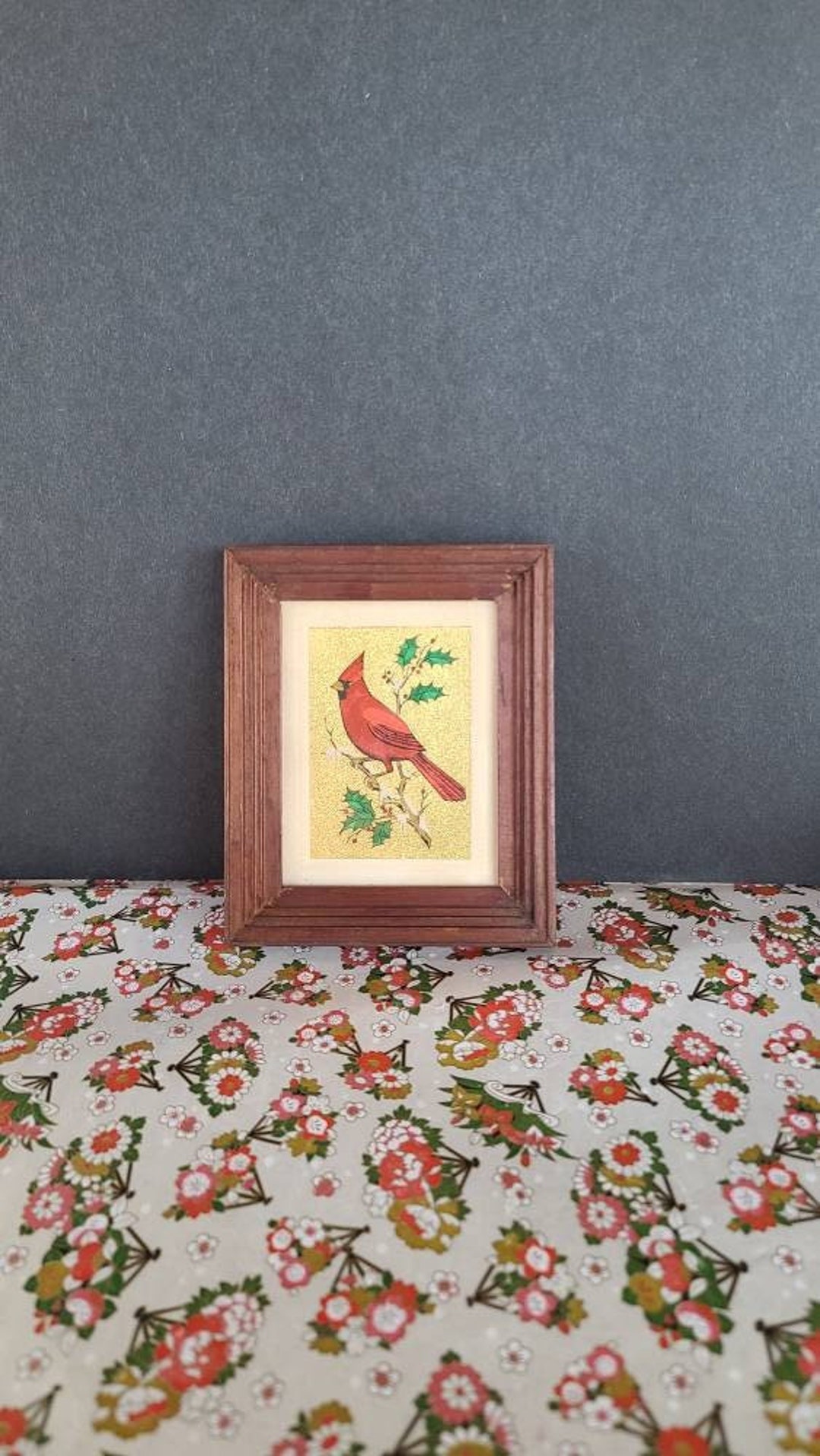 Framed Cardinal Art - Etsy