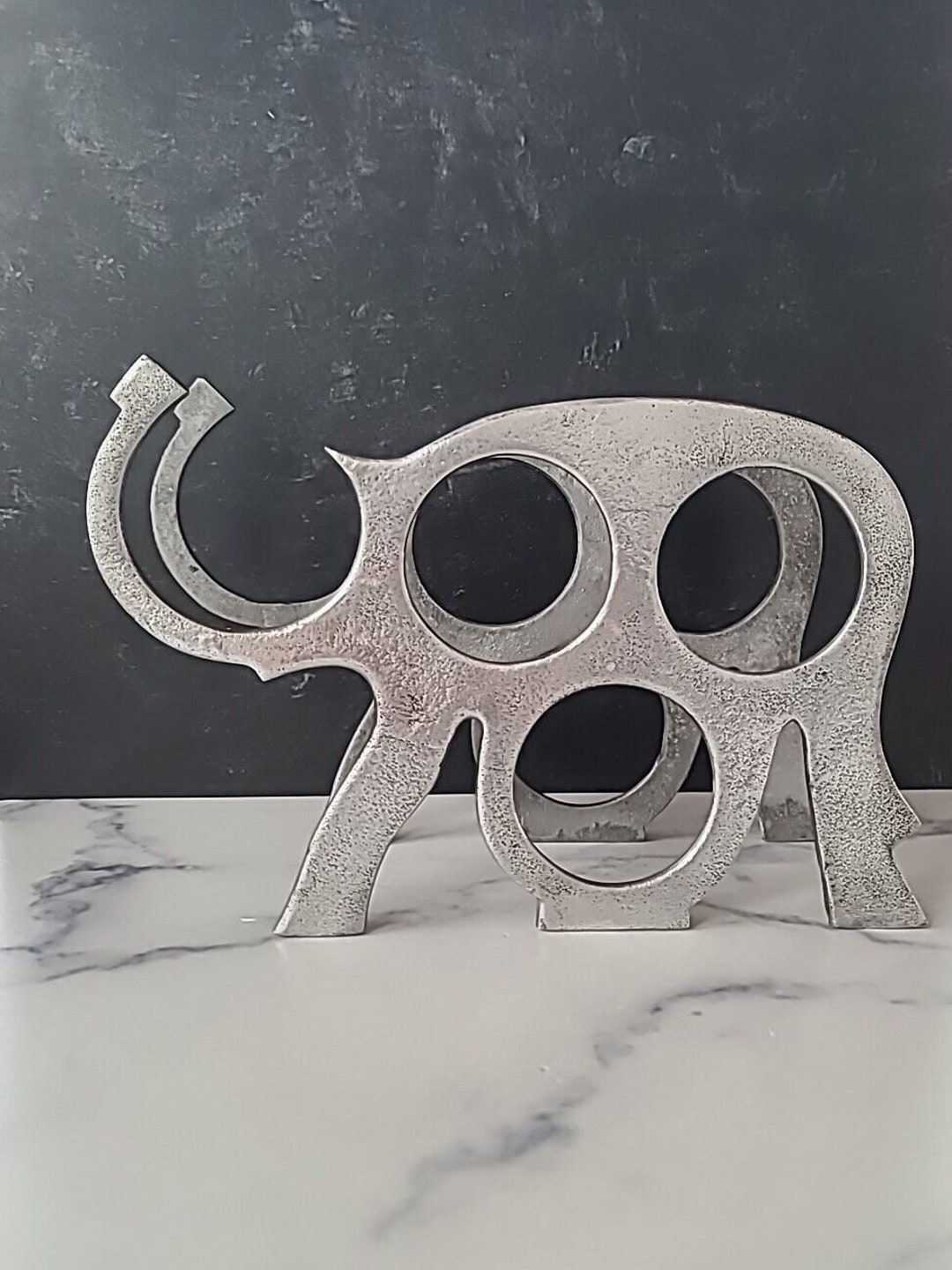 Metal Elephant Wine Rack - Etsy