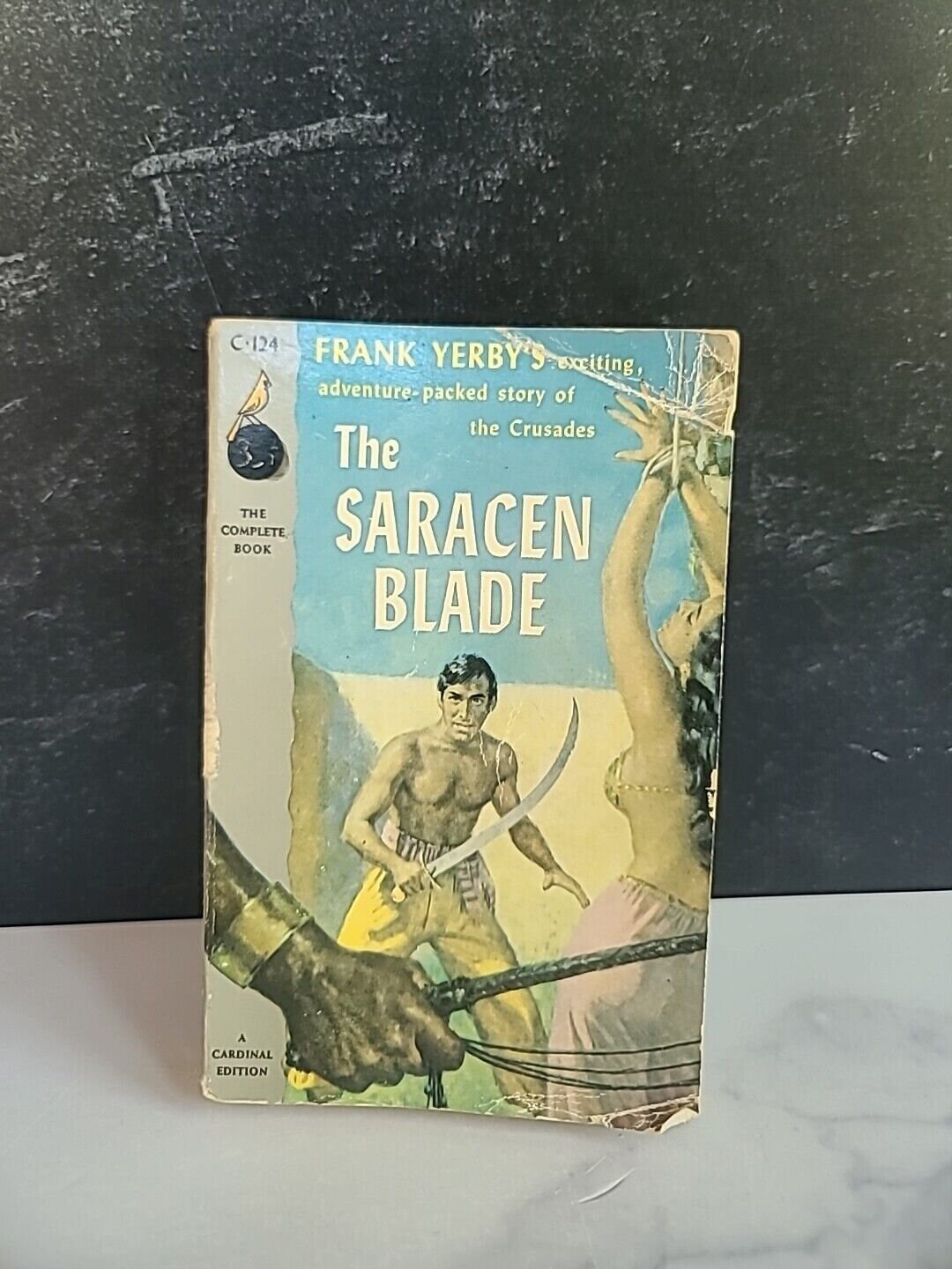 The Saracen Blade by Frank Yerby, 1954 Cardinal Edition - Etsy