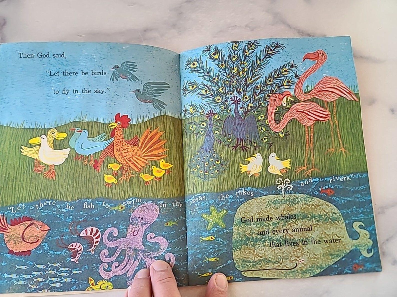 The World God Made the Story If Creation - Etsy