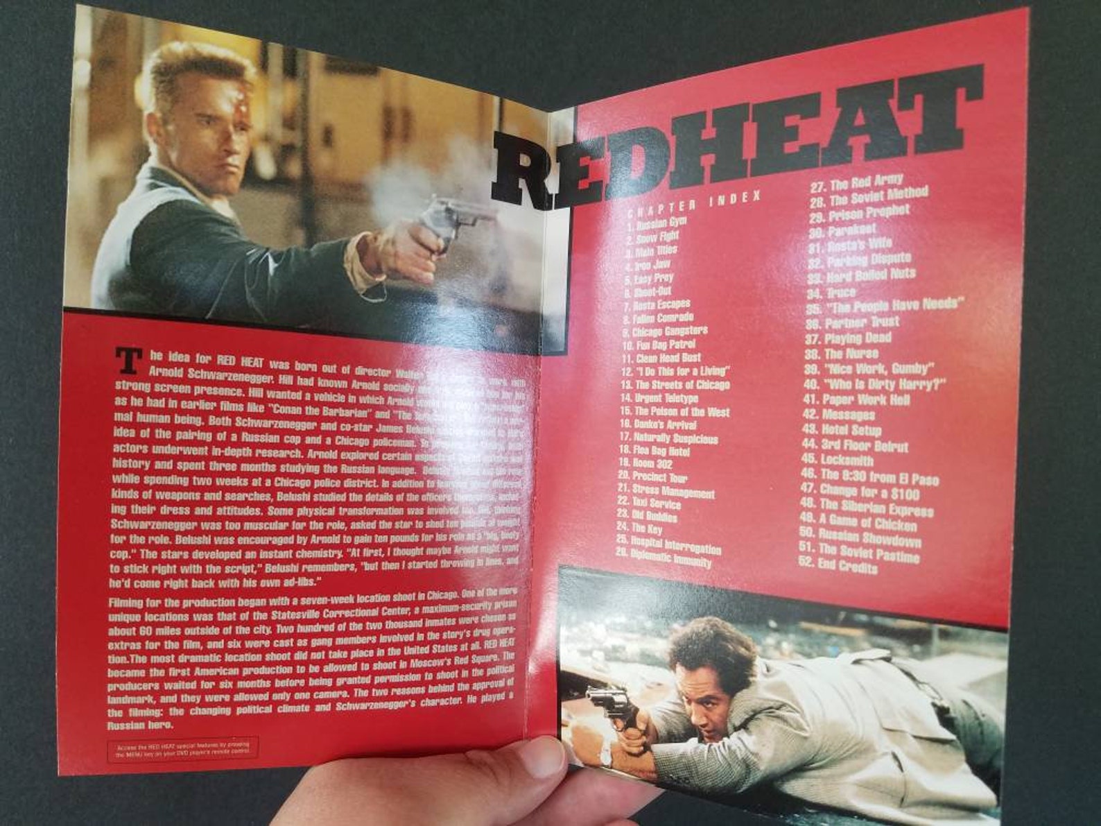Red Heat Dvd, Action Movie, Gifts for Him - Etsy