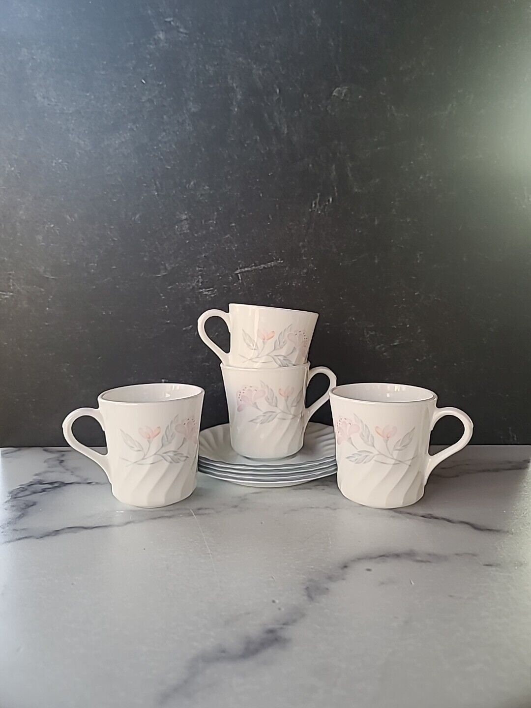 Corning Ware Cups and Saucers - Etsy