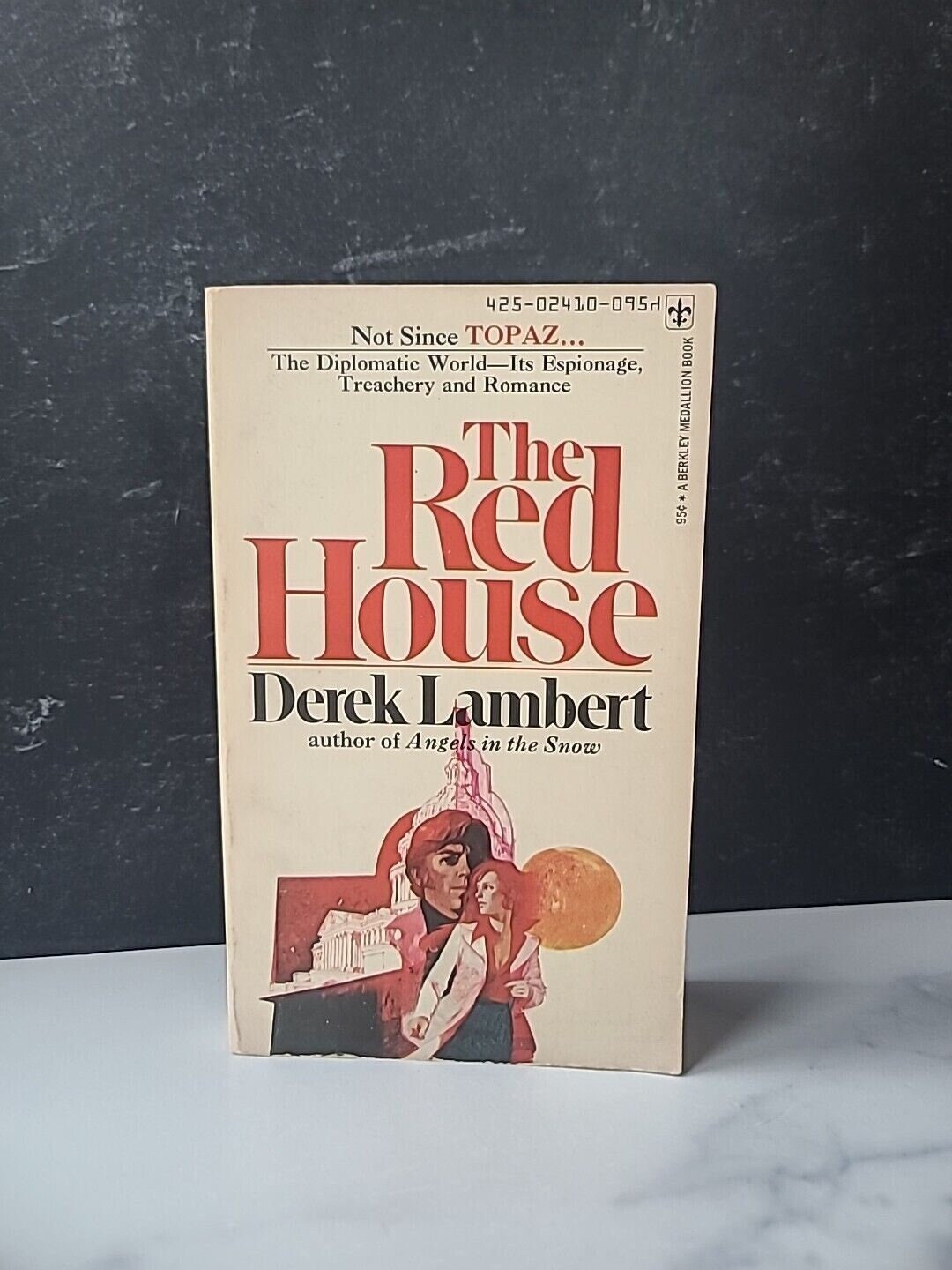 The Red House by Derek Lambert, 1973 Espionage Novel - Etsy