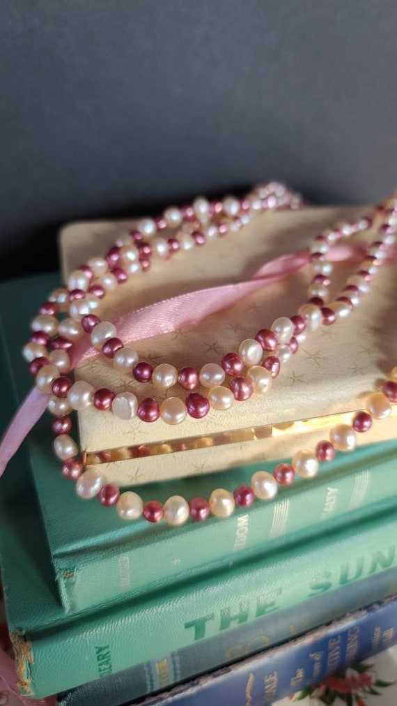 Vintage freshwater beaded 925 - Gem