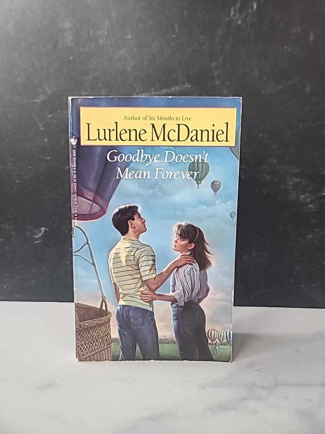 Goodbye Doesn't Mean Forever by Lurlene Mcdaniel Paperback - Etsy