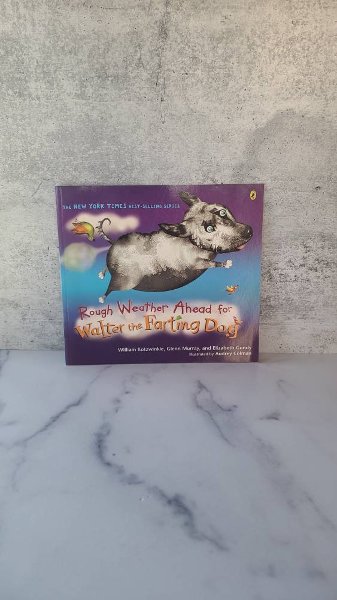Rough Weather Ahead for Walter the Farting Dog - Etsy