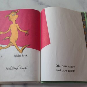 Vintage Dr. Seuss 'the Foot Book' - 1993 Edition - Etsy