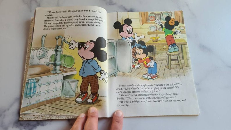 Walt Disney's Mickey Mouse Those Were the Days - Etsy