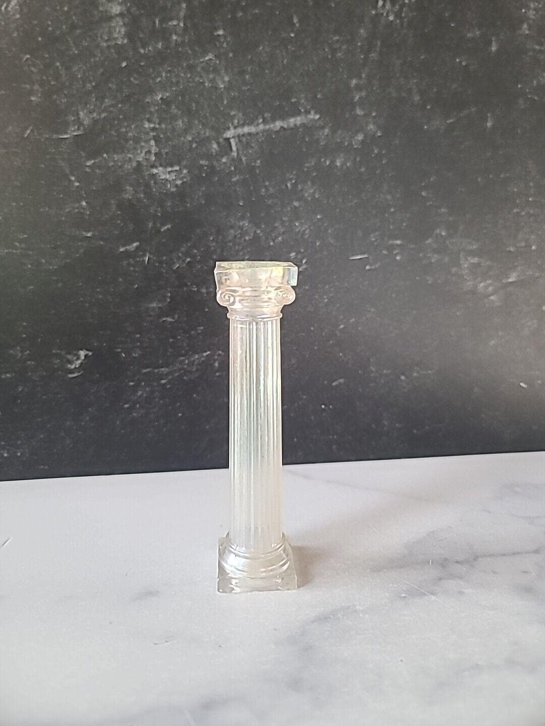 Greek Column Plastic Iridescent Cake Pillar Vintage - Etsy