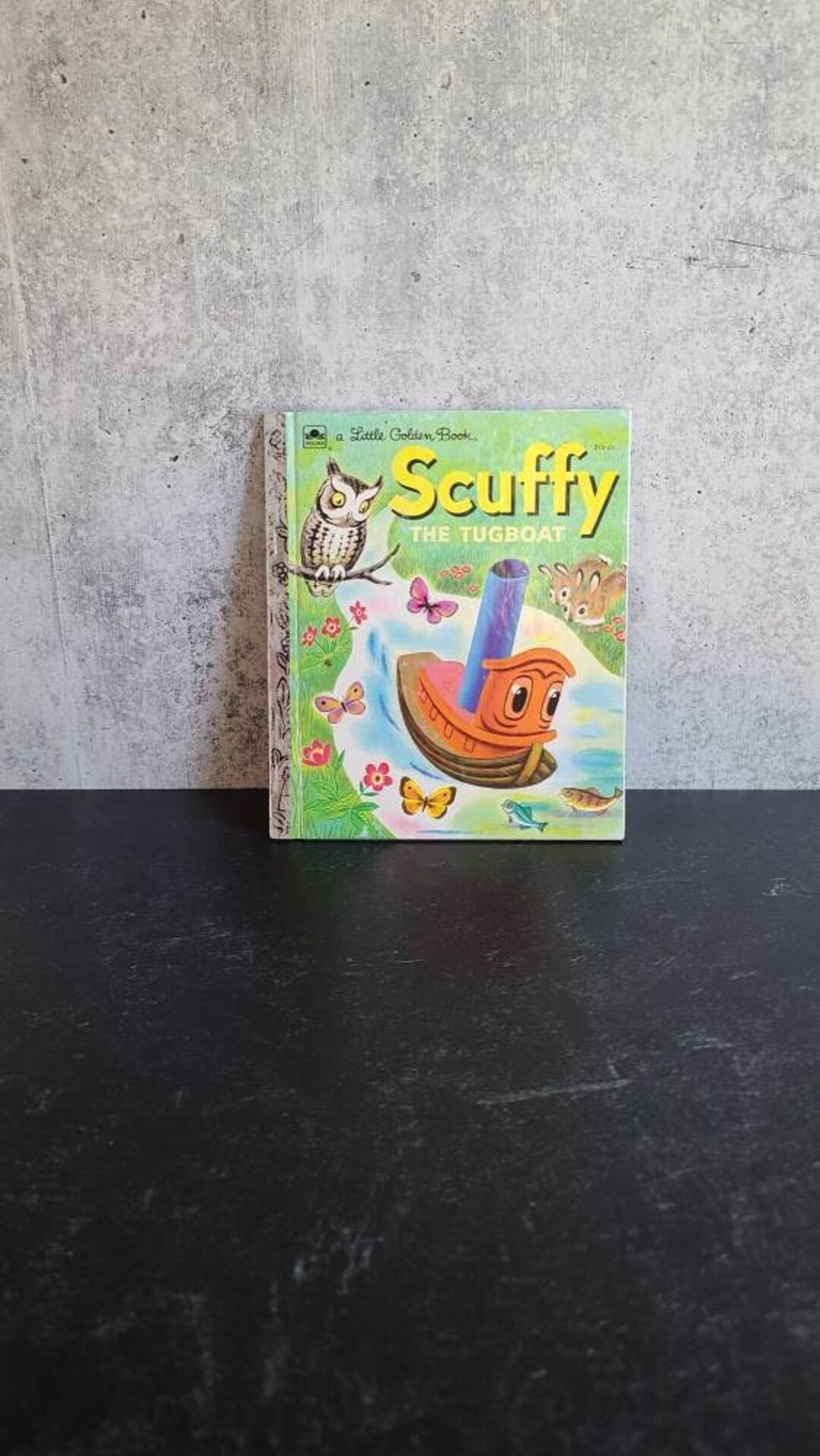 Vintage Scuffy the Tugboat Book, 1974, Gertrude Crampton - Etsy