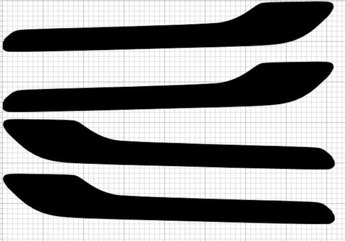 Model 3/Y Door Handle Decals Set X4 - Etsy