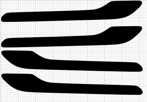 Model 3/Y Door Handle Decals Set X4 - Etsy