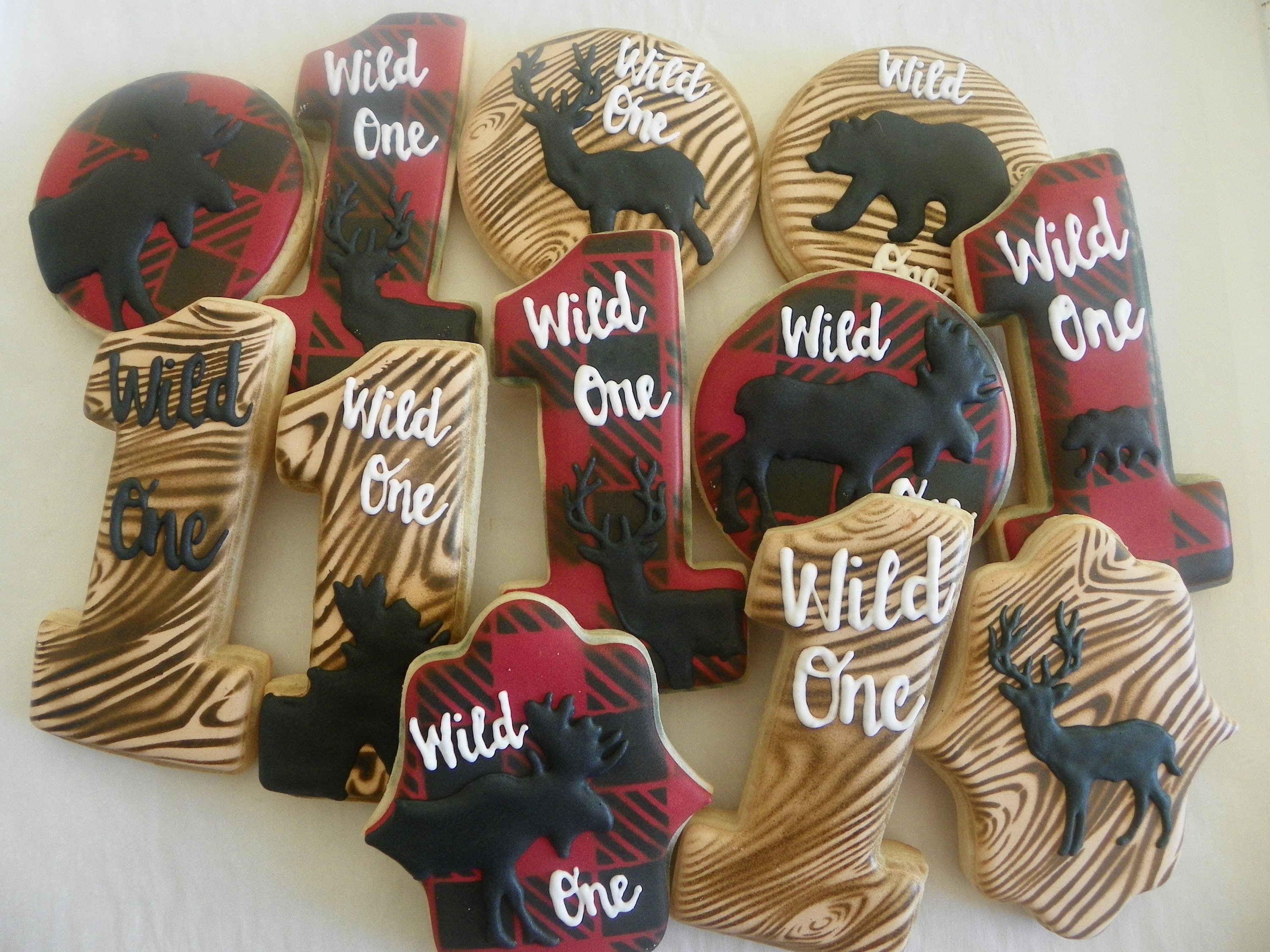Wild One Birthday Cookies, First Birthday Cookies, First Birthday Party ...