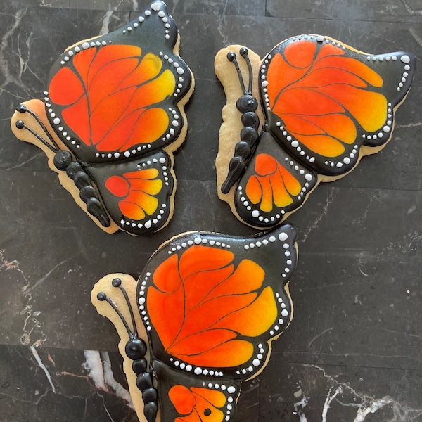 Butterfly Cookies - Etsy