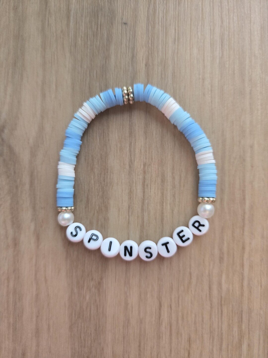 Bridgerton Eloise Spinster Clay Bead Bracelet | Regency Core Bead ...