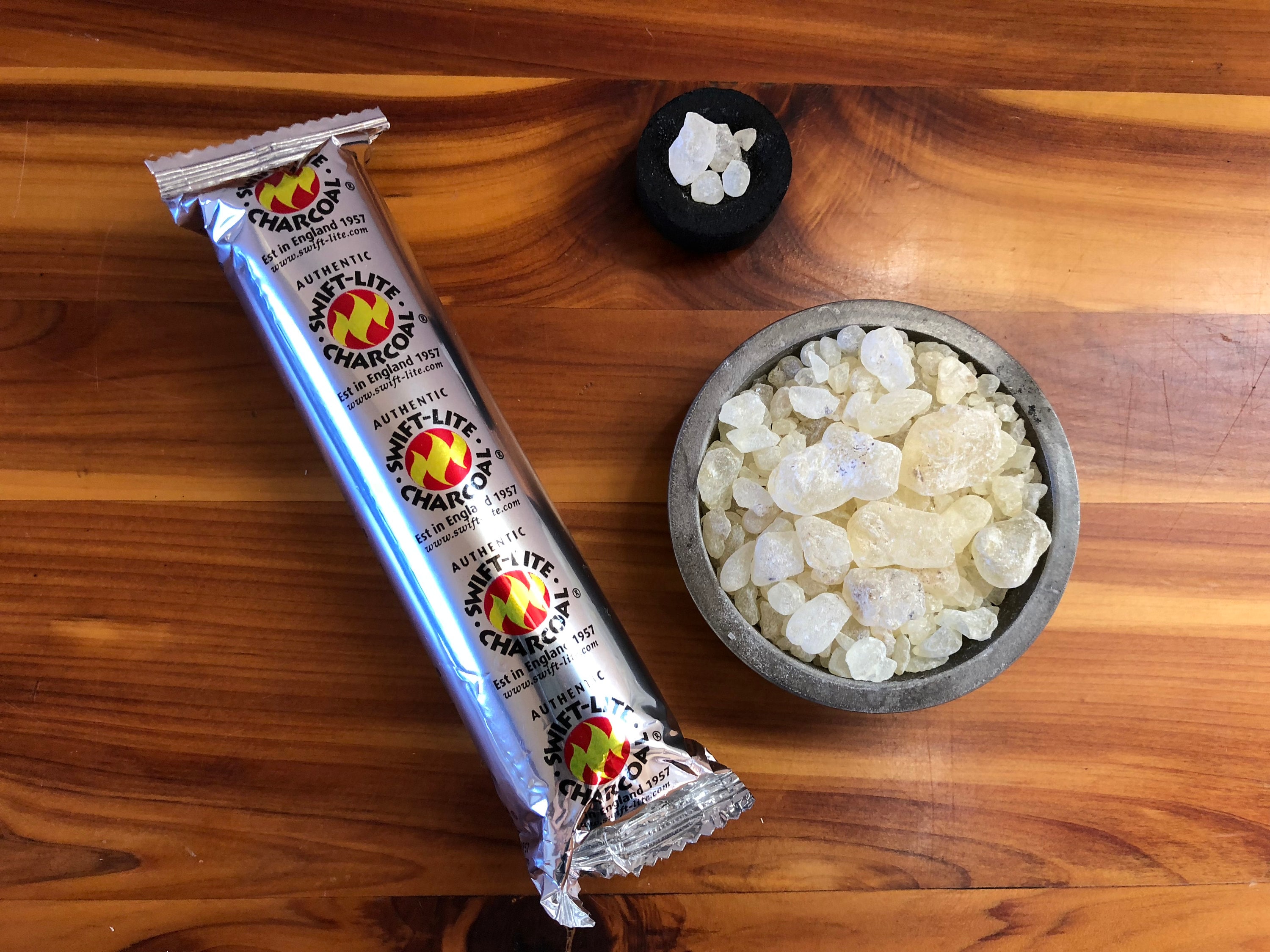 Charcoal Rounds One Pack of 10 Charcoal Discs, Charcoal Tablets, Resin ...