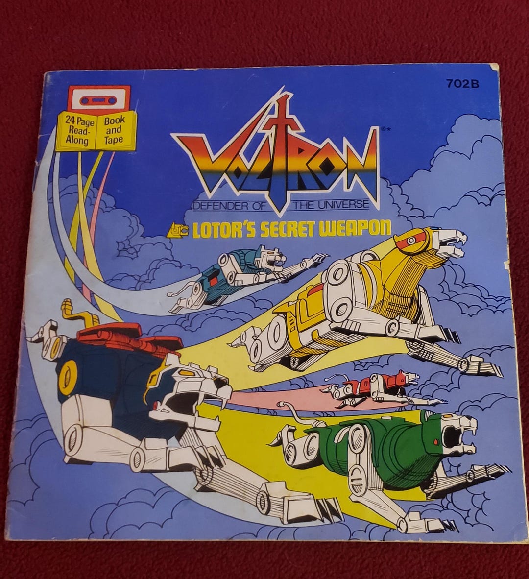 Voltron Read Along Book - Etsy