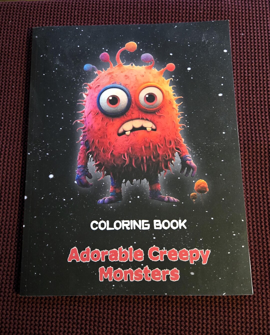 Adorable Creepy Monsters Coloring Book - Etsy
