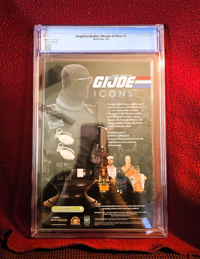 Forgotten Realms: Streams of Silver #1 CGC 8.5 - Etsy