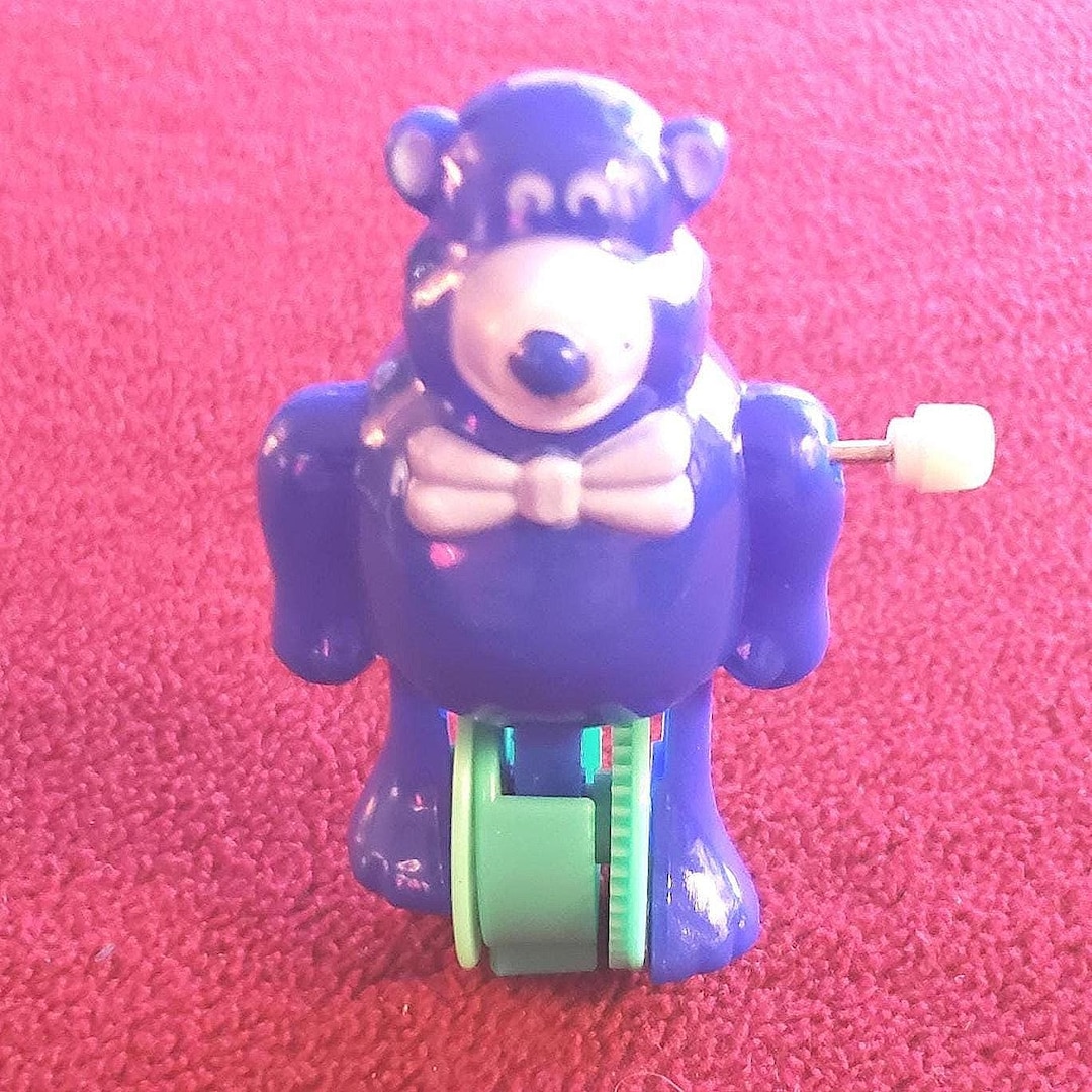 Tomy Wind up Bear 1980's - Etsy