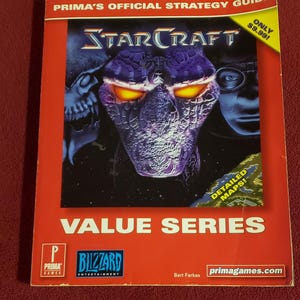 Starcraft (value Series): Prima's Official Strategy Guide 1998 - Etsy ...