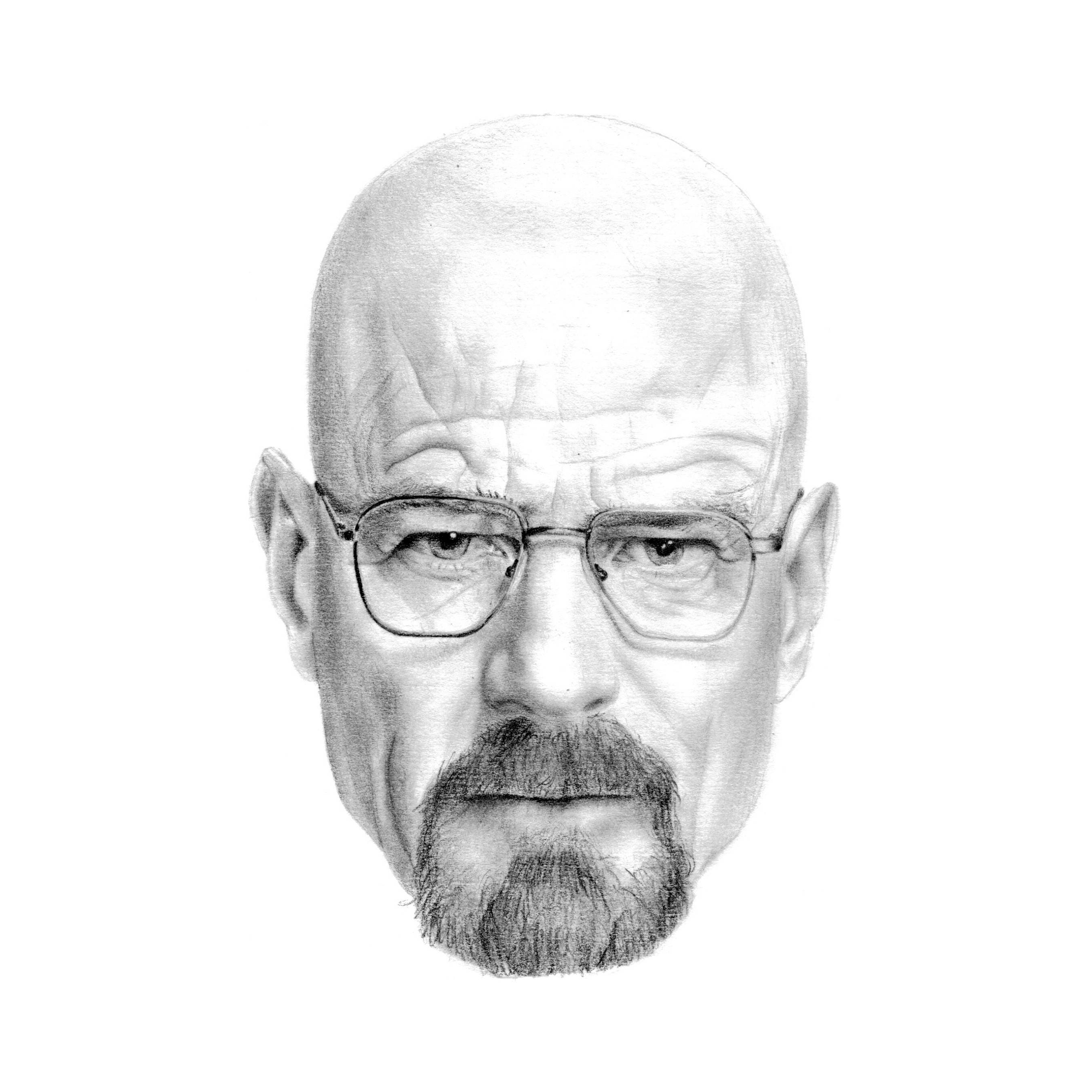 Walter White Drawing From Show