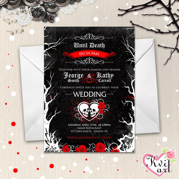 Tim Burton Wedding - Etsy