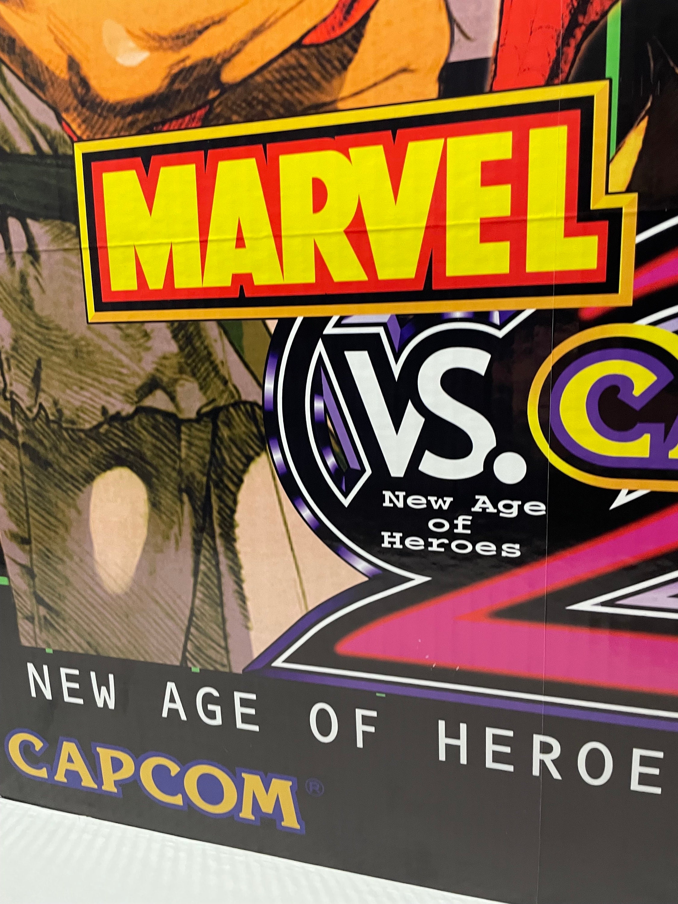 Marvel Vs Capcom 2 Standee 35x47 Sega Capcom Sign - Etsy