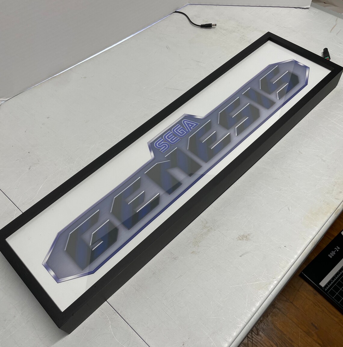 Sega Genesis Backlit Sign 8x29” - Etsy