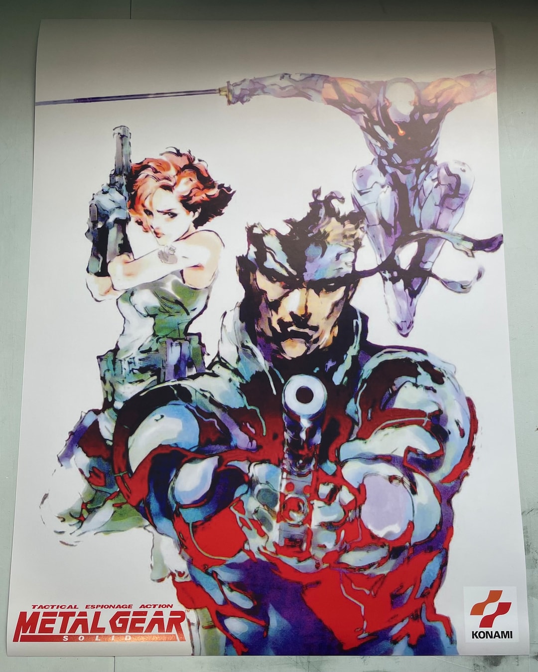 Metal Gear Solid Poster - Etsy