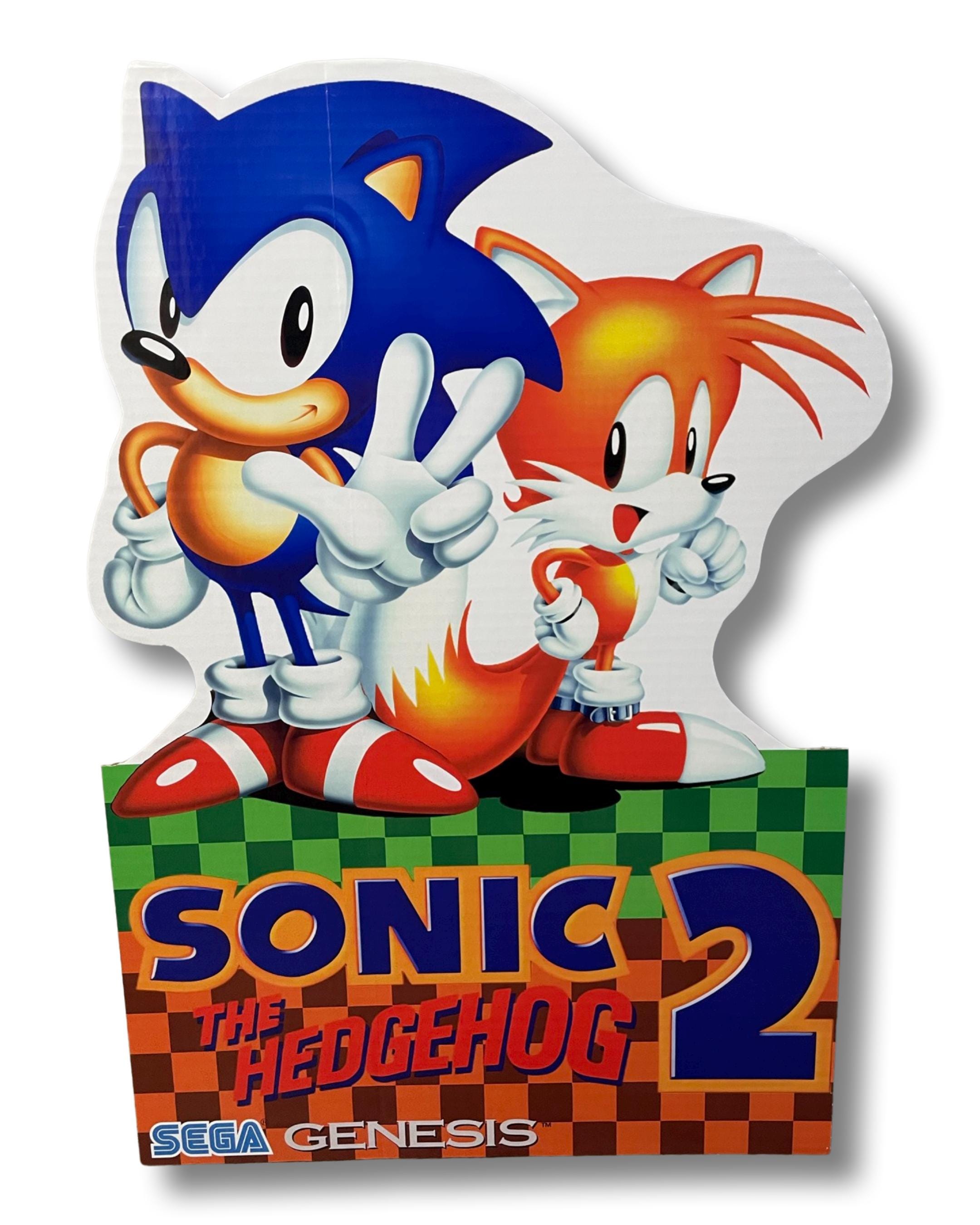 Sonic 2 Standee Sega - Etsy