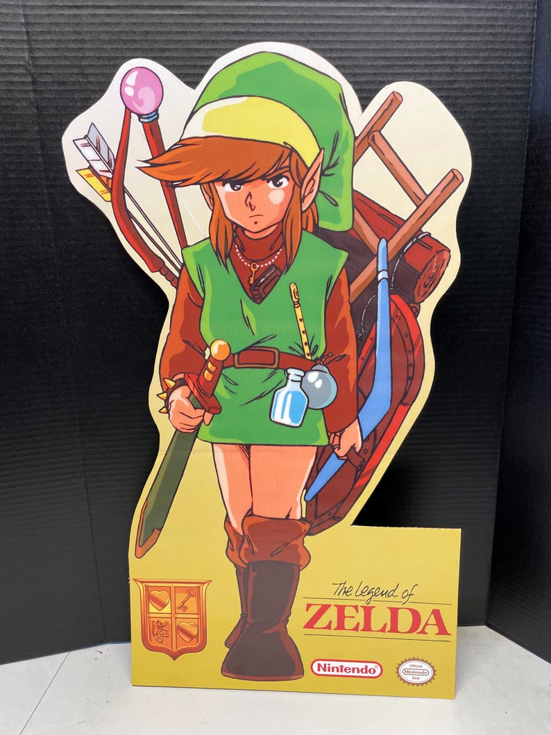 Legend of Zelda NES Standee - Etsy