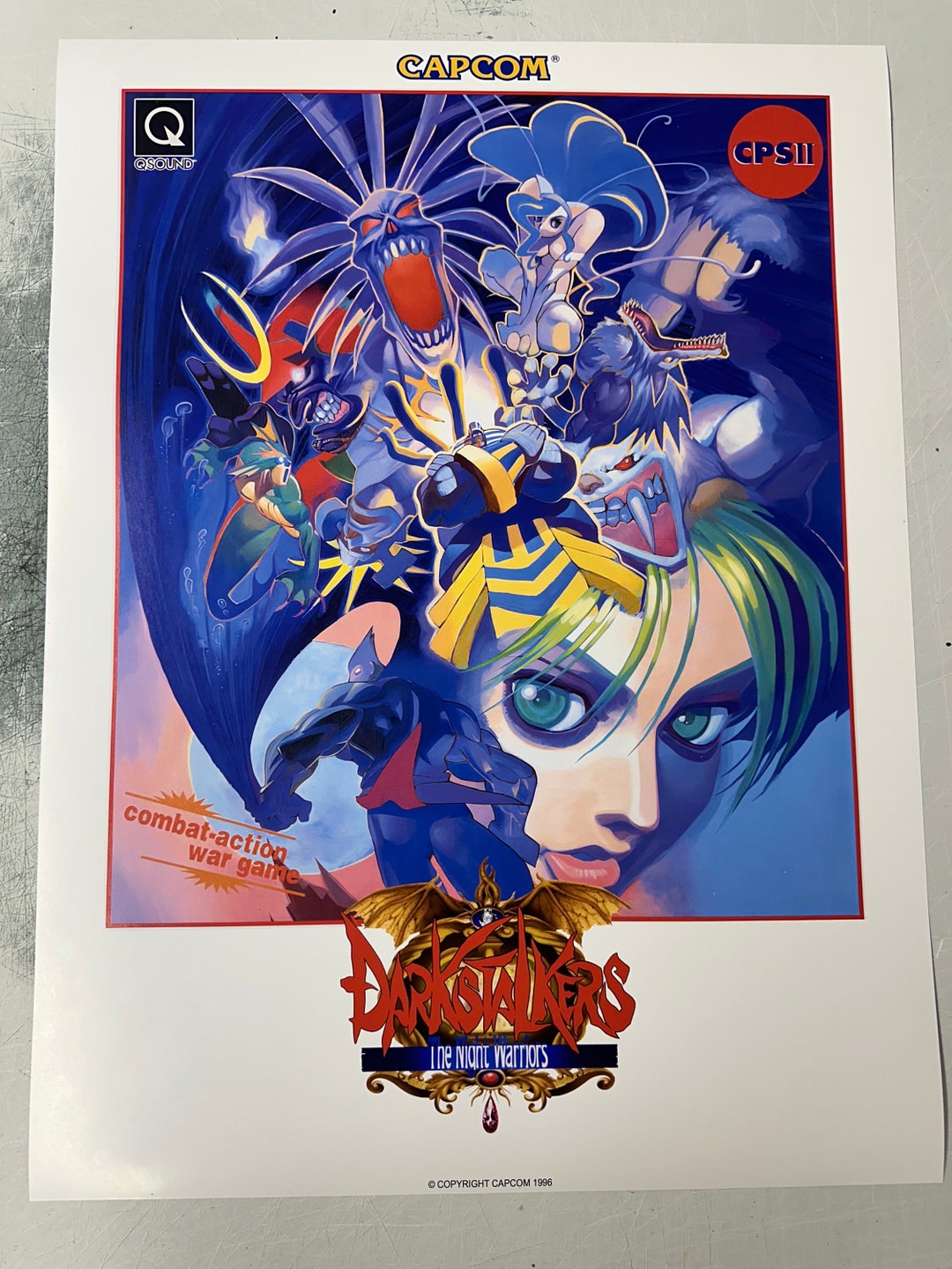Dark Stalkers Night Warriors Poster - Etsy